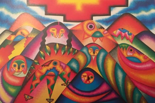 ROBERTO MAMANI MAMANI: EL ARTISTA DEL COLOR EN PERMANENTE EXPLOSIÓN ...